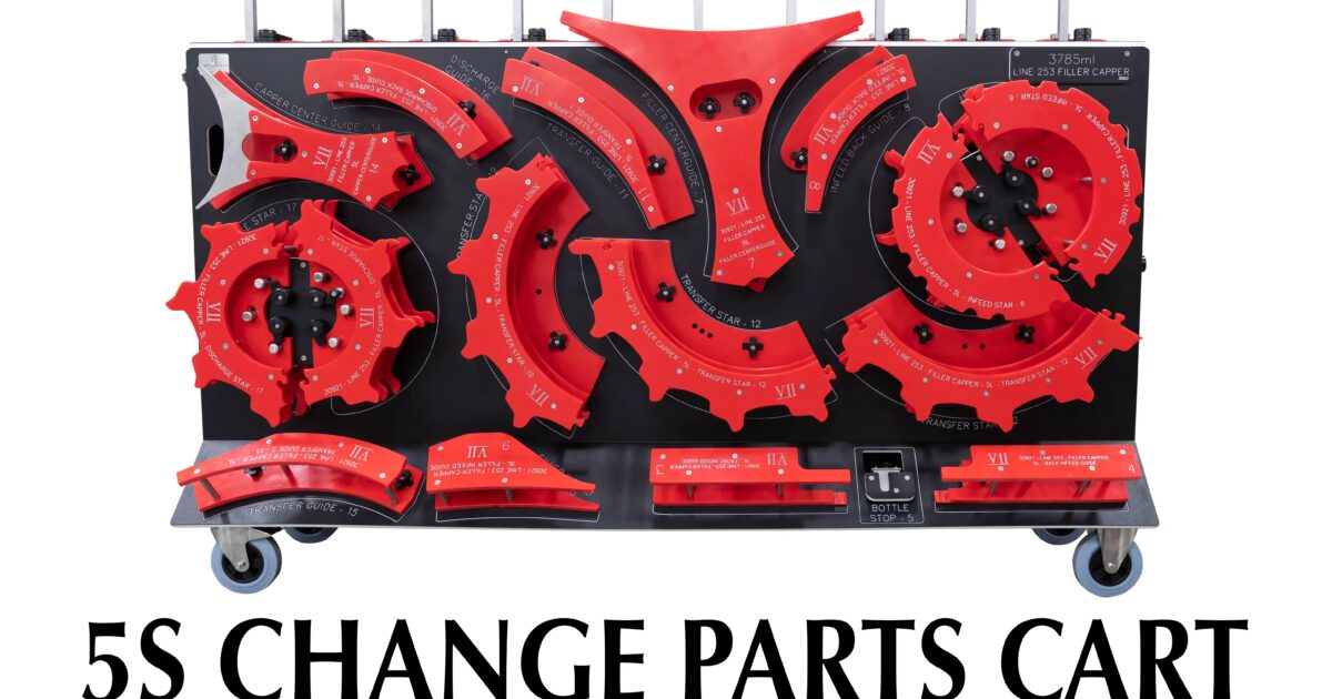 5S Change Parts Cart | Septimatech
