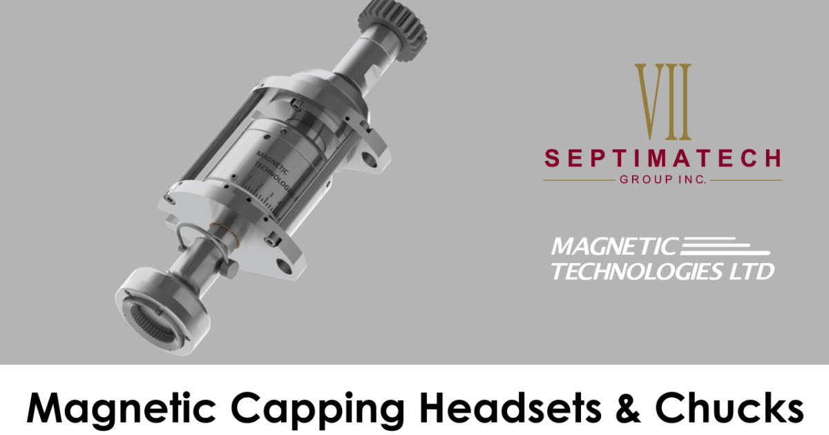 Magnetic Technologies Capping Headsets Video | Septimatech