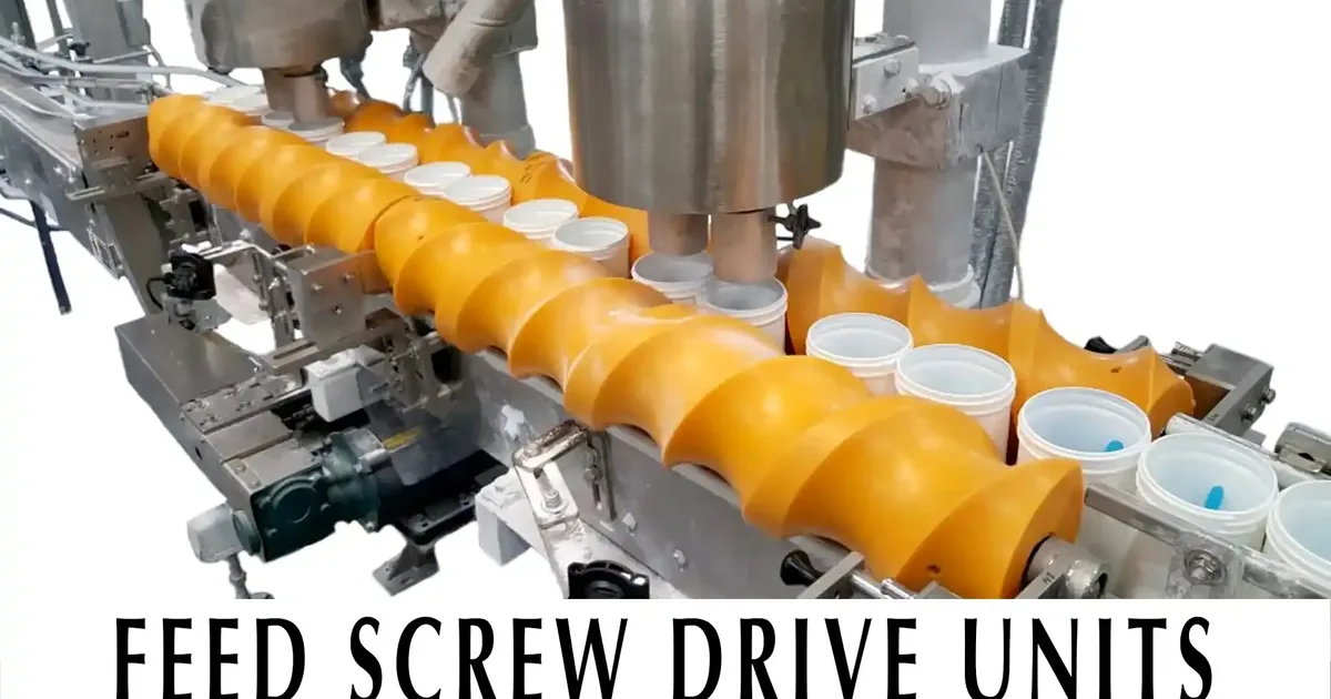 Feed Screw Drive Units | Septimatech