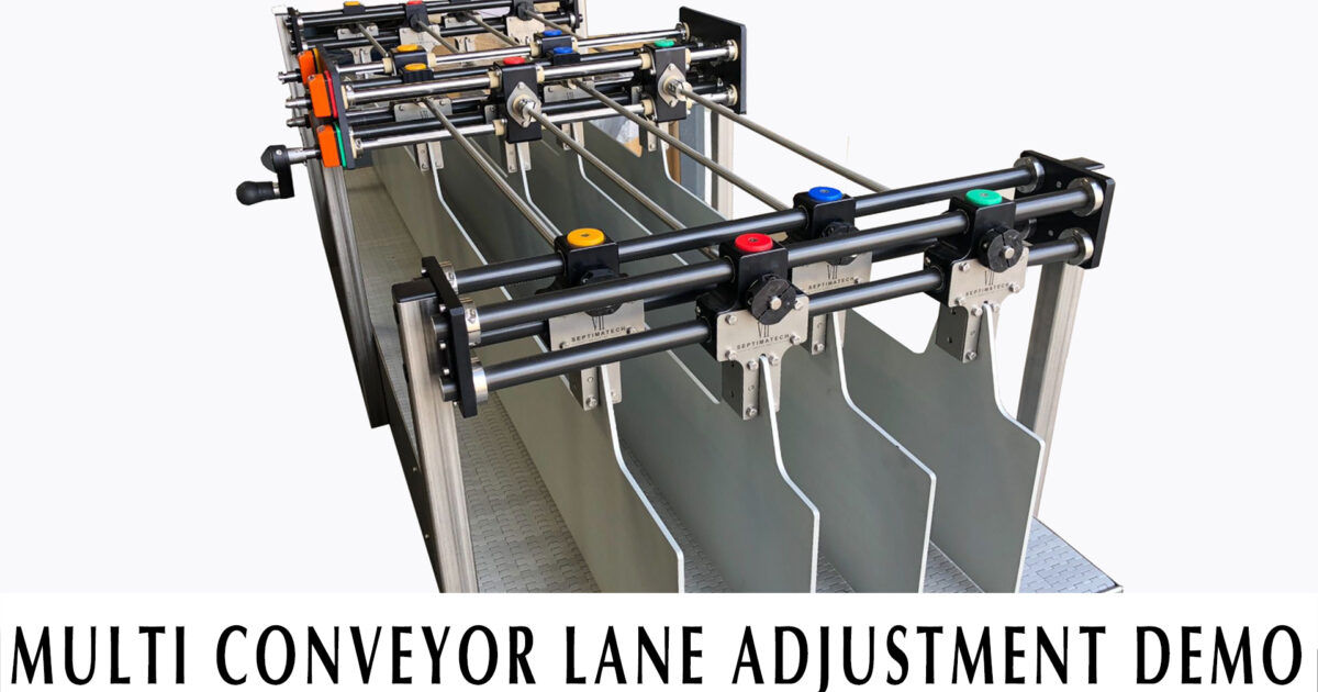 Multi-Lane Guide Rail Adjustment System (MLA) | Septimatech